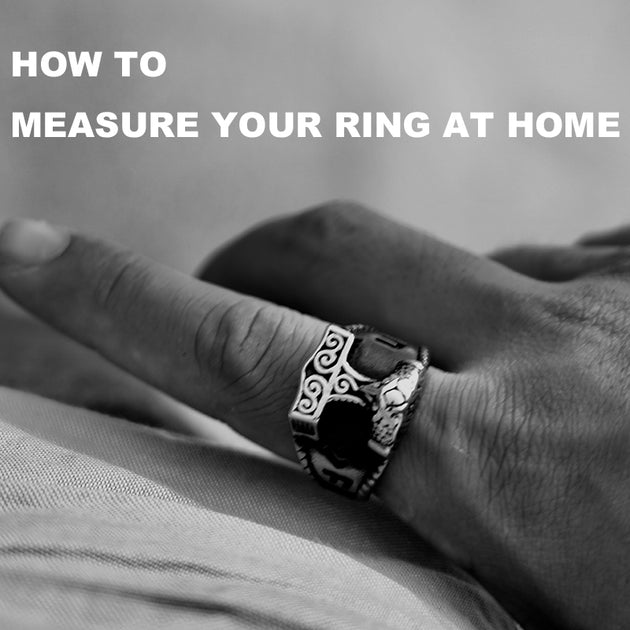 How to measure your ring size for men and women with string at home ...
